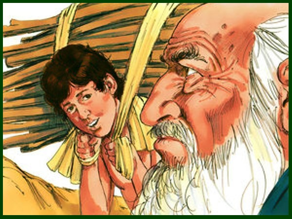 Ministério Água Viva Kids : Abraão e Isaque - Gravuras