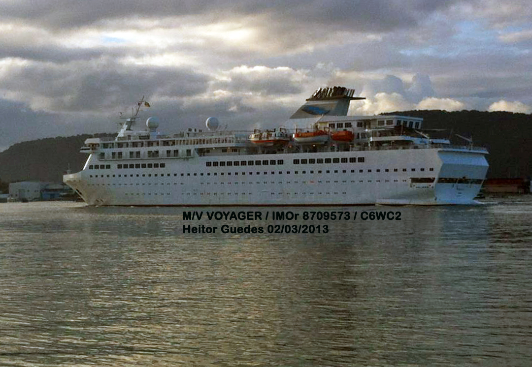 Santos Shiplovers: M/V Voyager / C6WC2 - Mais um cruzeiro internacional ...