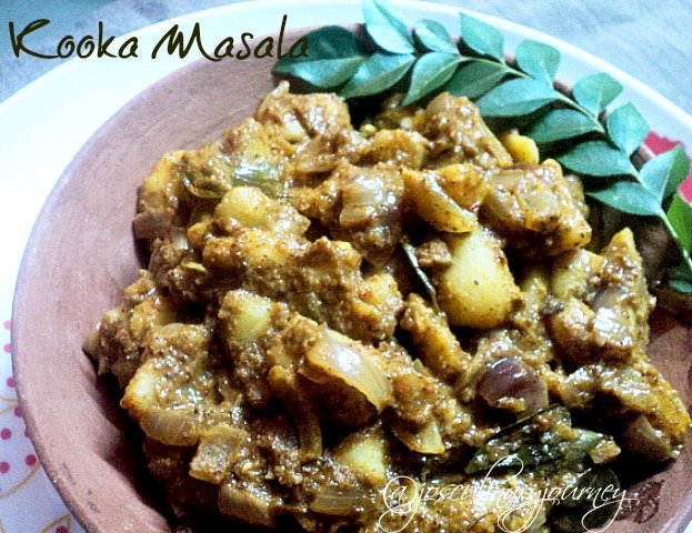 Jo's culinary journey: Kooka Masala/ GSB Konkani style chinese potato