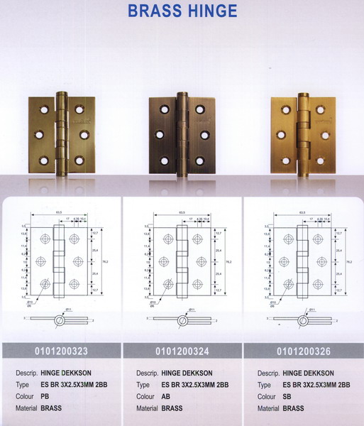 Multi Corp: ENGSEL DEKKSON BRASS