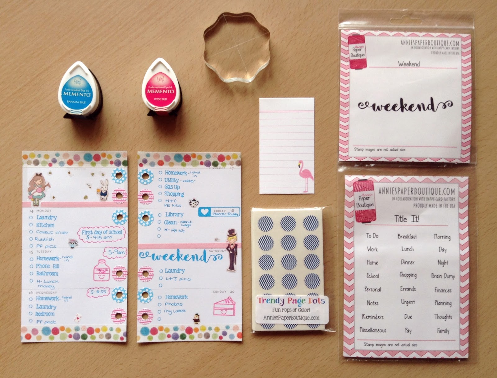 Twine It Up! by Annie's Paper Boutique : Planner Friday - September