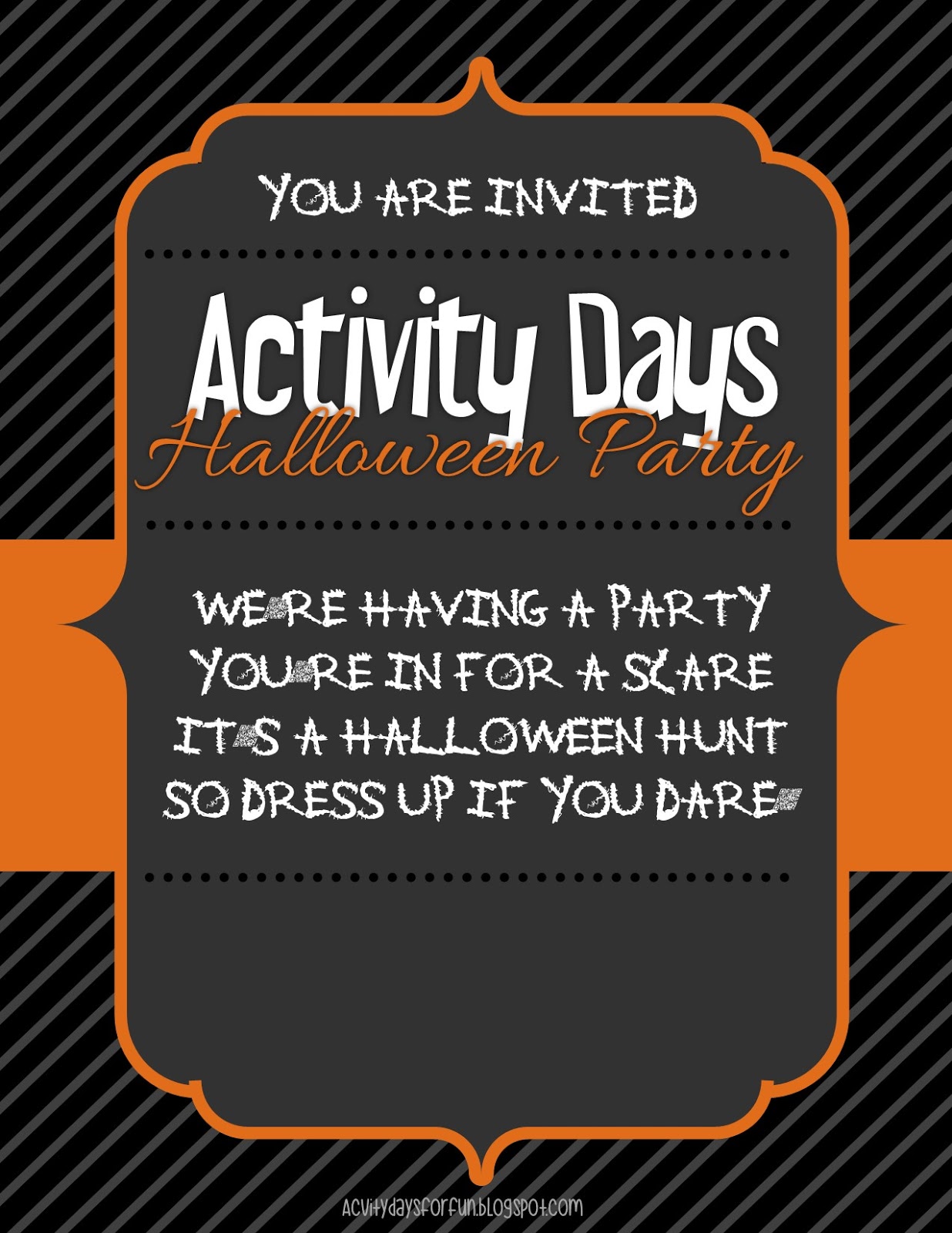Primary Activity Ideas: PRIMARY ACTIVITY INVITATIONS that YOU Edit!