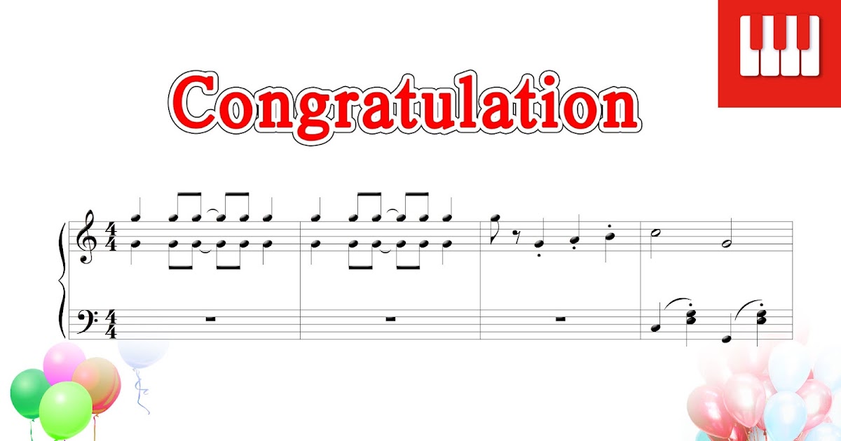 축하송 (Congratulation) - C. Richard - Sky Piano