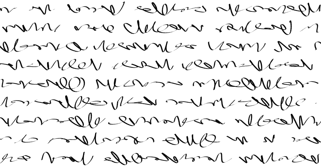 The New Post-literate: A Gallery Of Asemic Writing: Generative Asemic ...