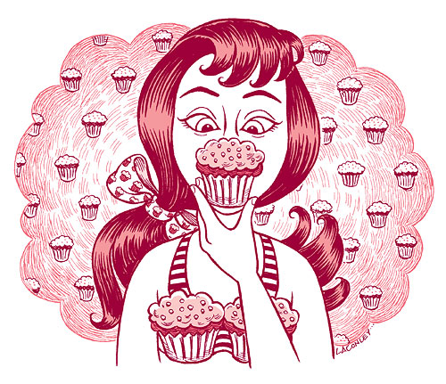 Busy Drawing Illustration Blog: Illustration Friday: "Obsession"