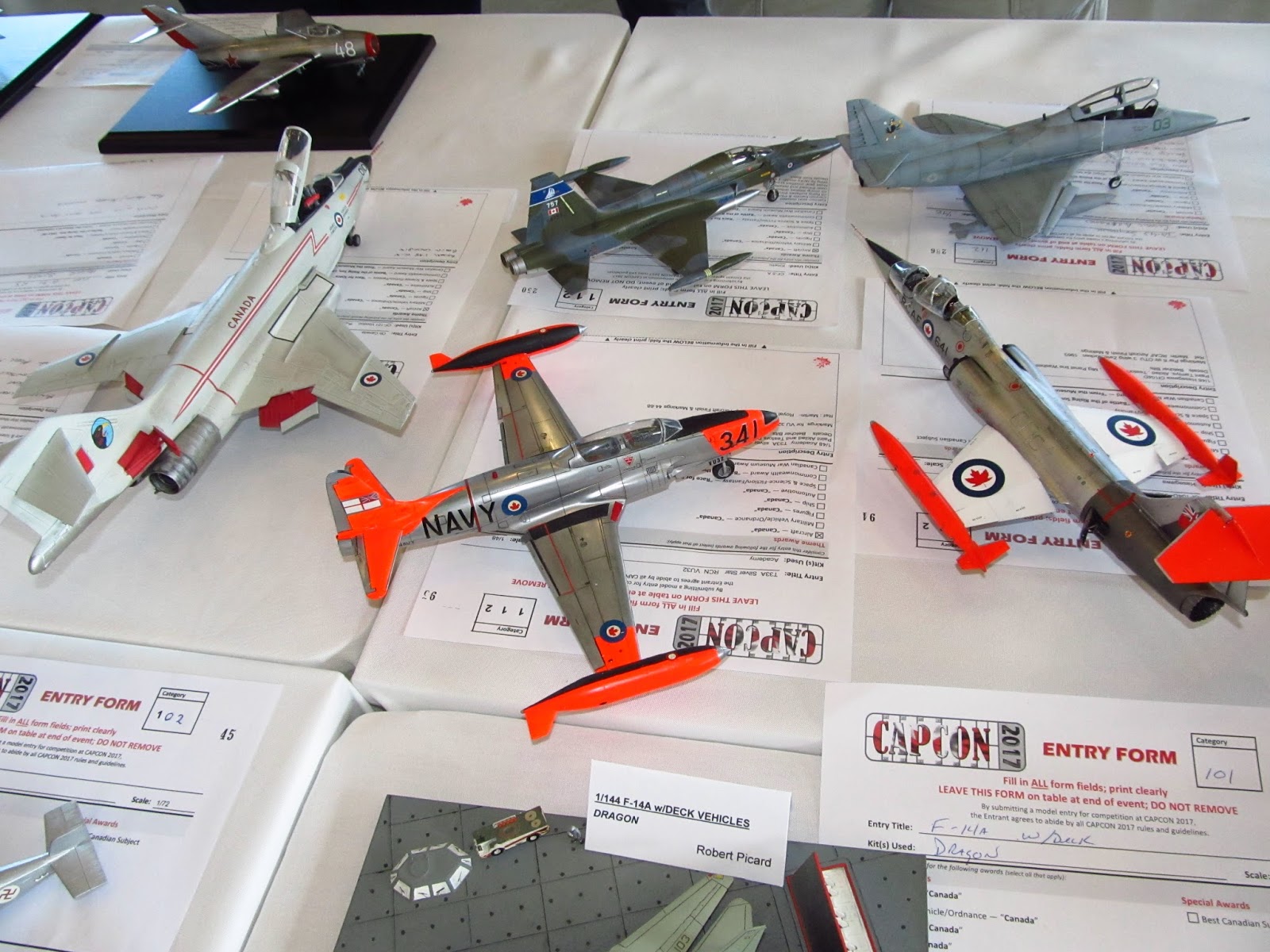 IPMS Ottawa - Monthly Plastic Model Contests: CAPCON 2017 - AIRCRAFT