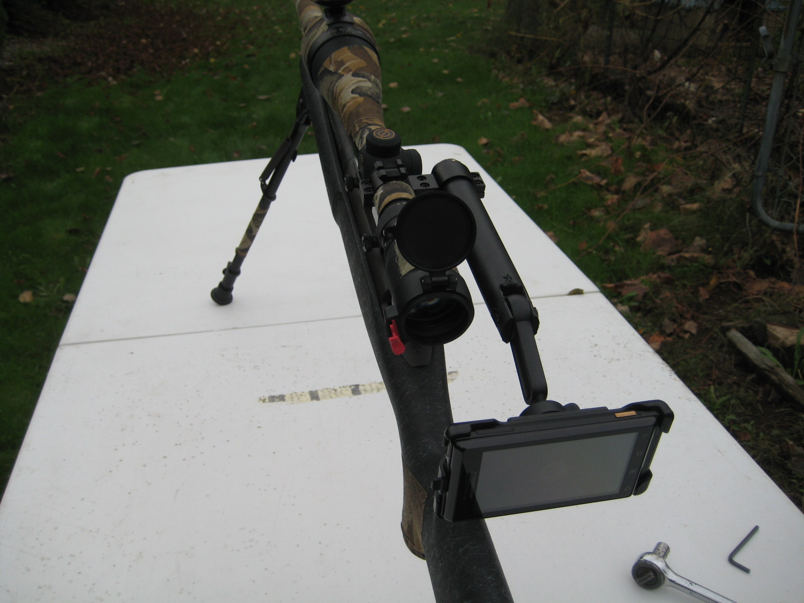 Something to Do: Smartphones on Guns