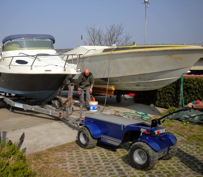 Cart movers Zallys : Zallys R6 electric cart pusher