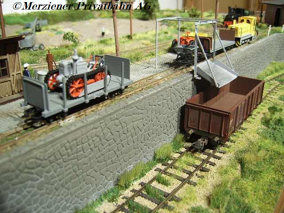 Die Merziener Privatbahn AG - bb: Bilder einer feinen kompakten H0e ...