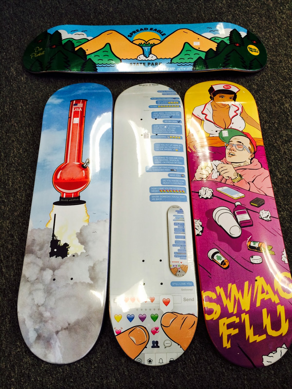 Damage Boardshop: Skate Mental // 3D Decks!