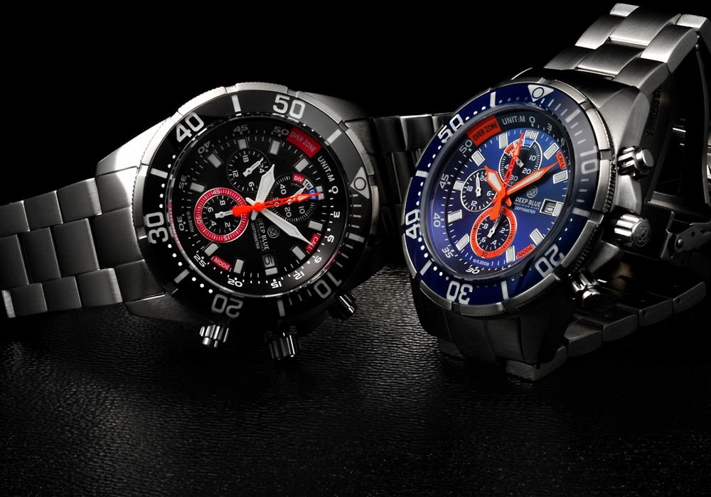 OceanicTime: DEEP BLUE Depthmeter PROFESSIONAL gauging the deep blue sea