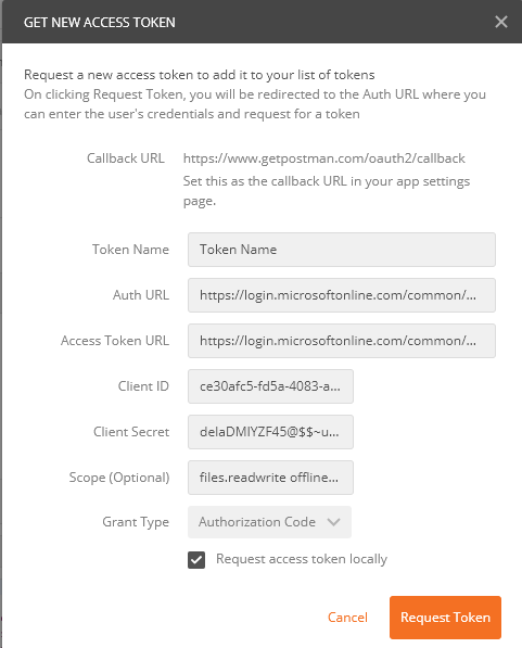 [簡易教學] 如何使用 OneDrive API 搜尋雲端上的檔案(以Postman為例)
