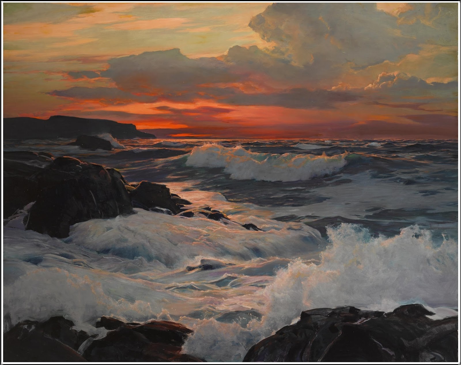 Frederick+Waugh.Jpeg 1,600×1,267 pixels | Seelandschaft-gemälde, Ozean ...