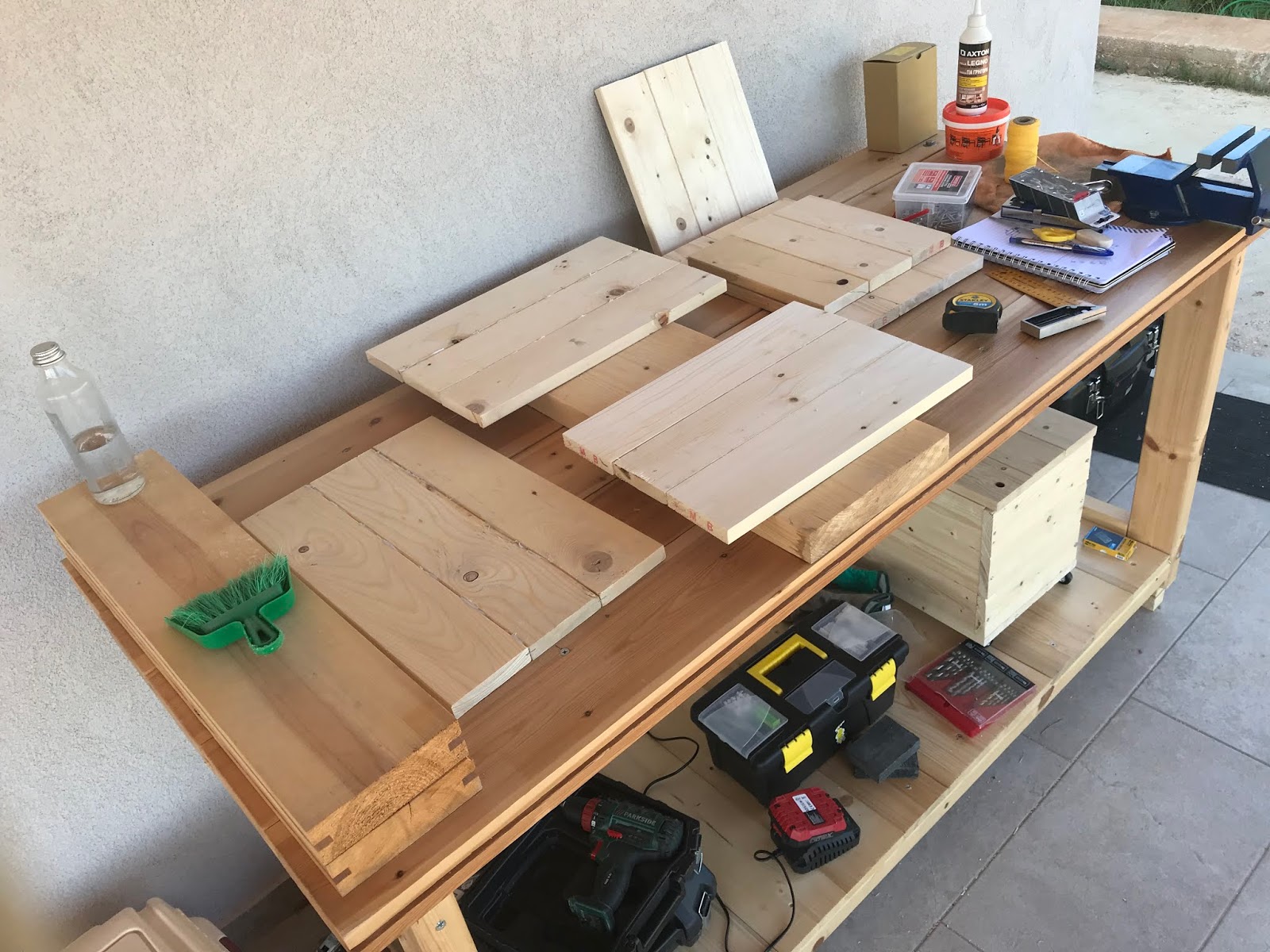 Ξύλινες κατασκευές - DIY: Ξύλινα κουτιά αποθήκευσης
