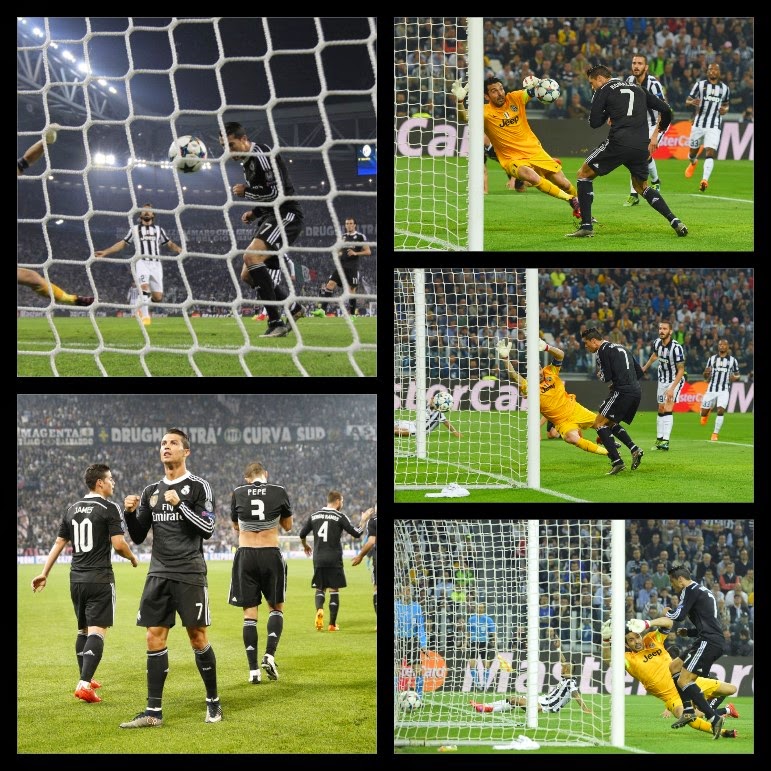 REAL MADRID TV: Juventus 2-1 Real Madrid: Collage del gol de Cristiano