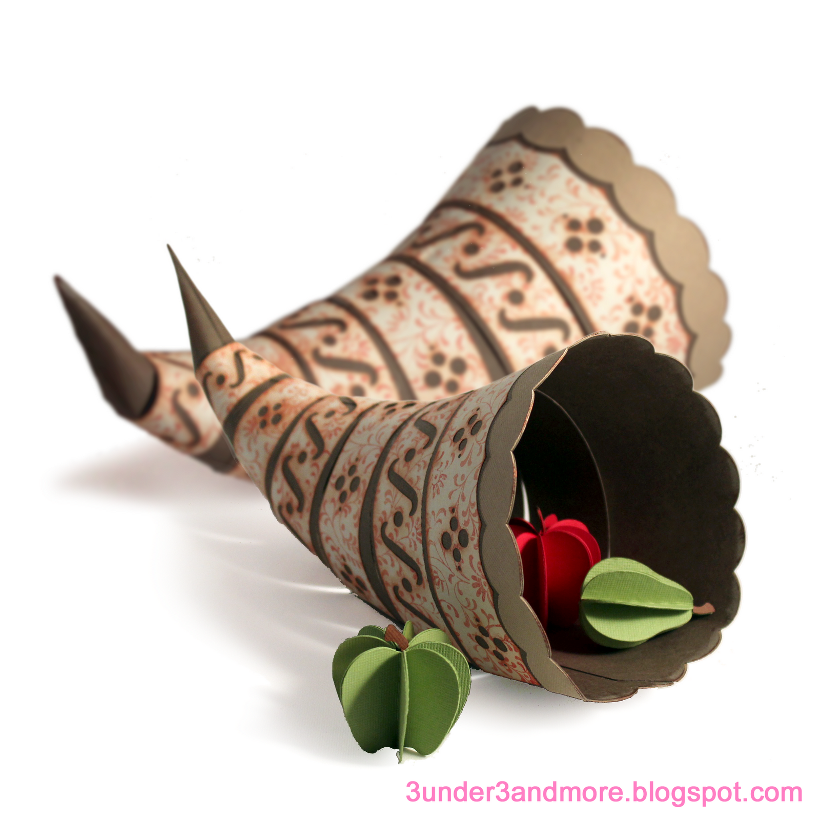 3 under 3 and more: 3D Cornucopia Part 2 plus inking tutorial