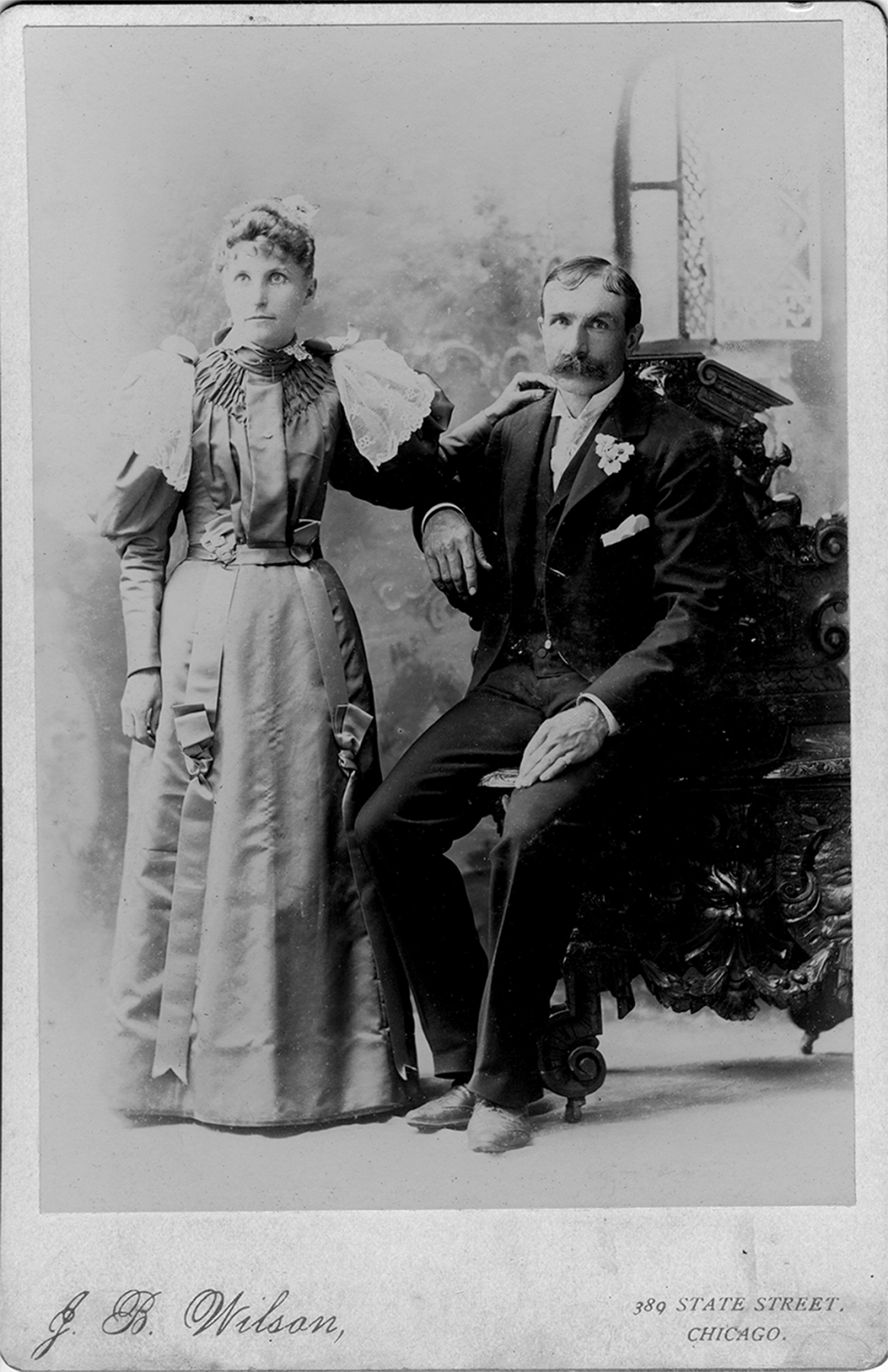 Family History With A "Looking" Glass: Tying the knot in 1895: William ...