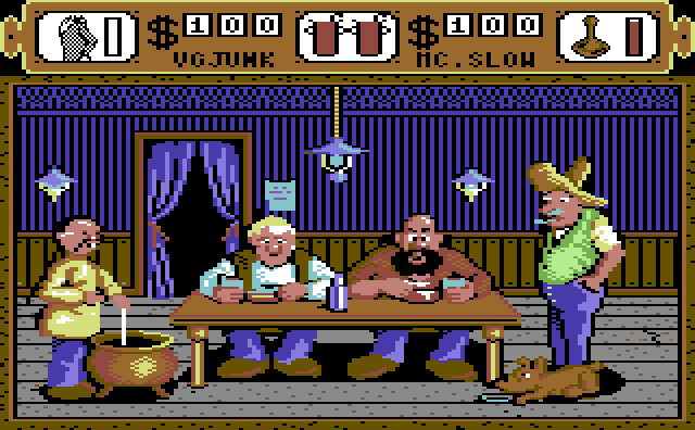 VGJUNK: WESTERN GAMES (COMMODORE 64)
