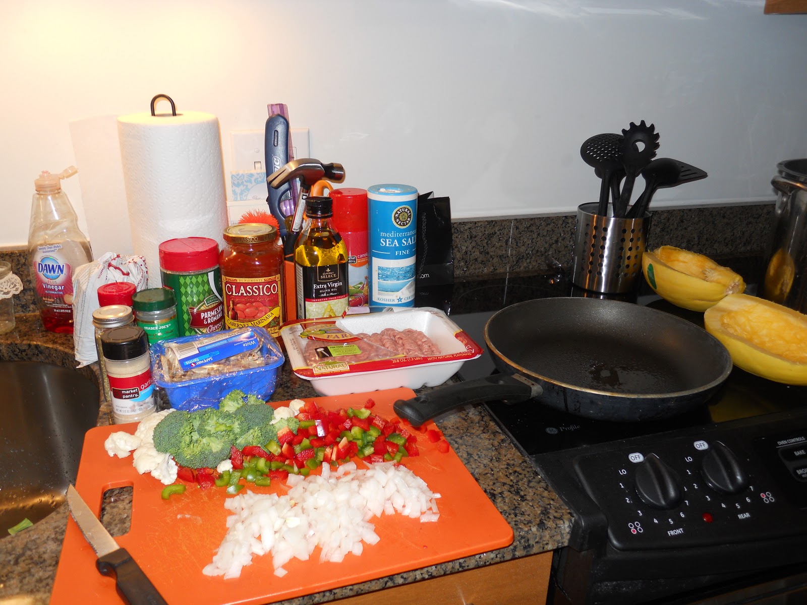 Fit Girl DC: Spaghetti (sketti) Squash Marinara - DeLish Recipe