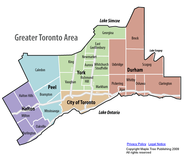 De Mala e Cuia...Partiu Canadá: Escolhendo onde morar em Toronto