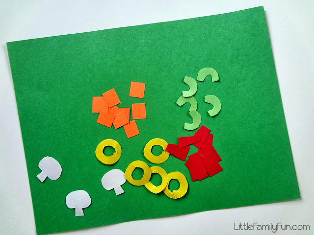Little Family Fun: Green Salad Craft
