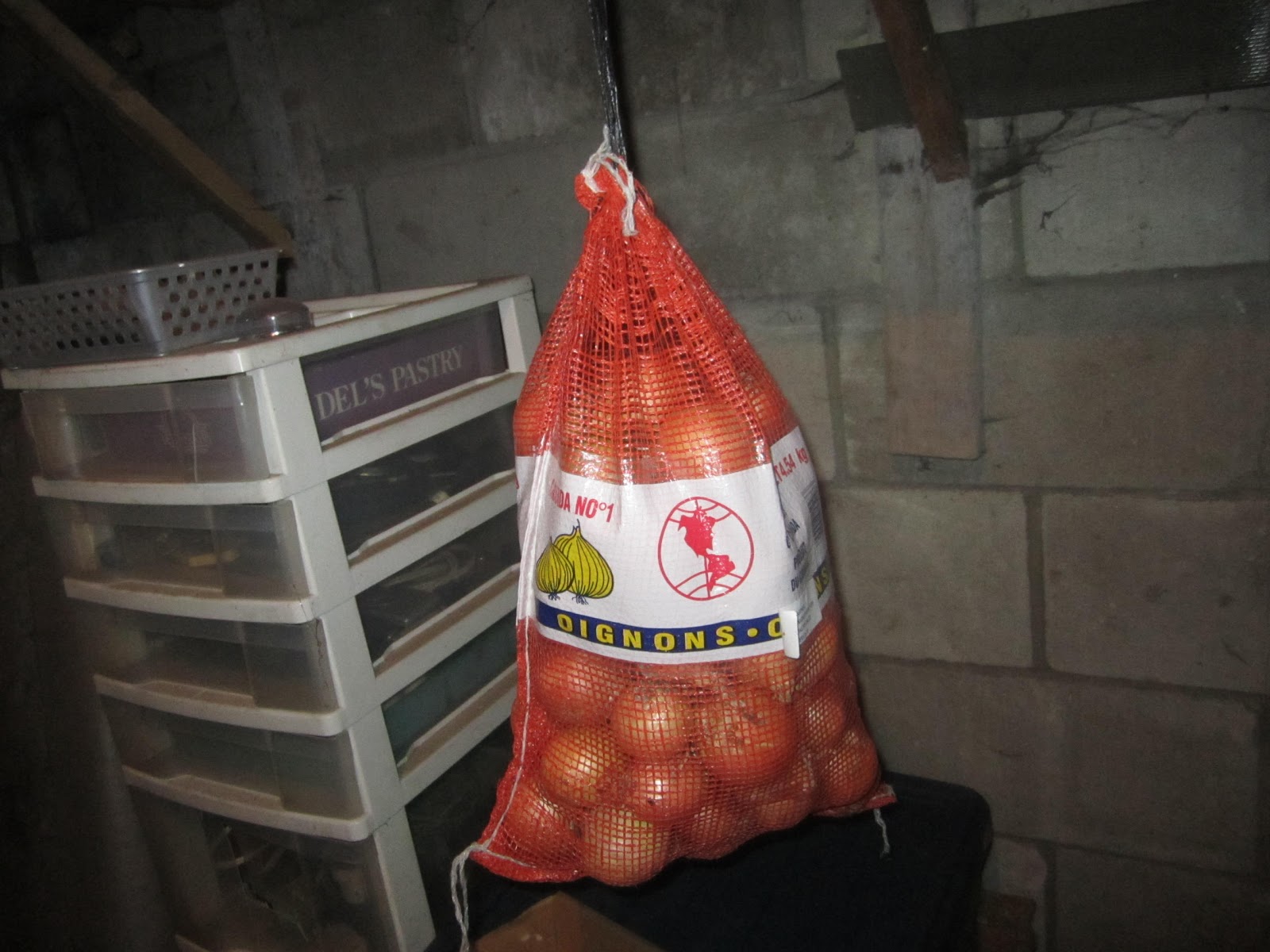 Little House in the Big Wood: Fall Food Storage- Cold Room