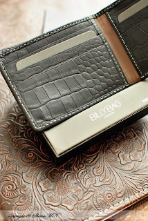 MaMa shop PaPa drop: MEN LEATHER WALLET *BILLY BAG LONDON*