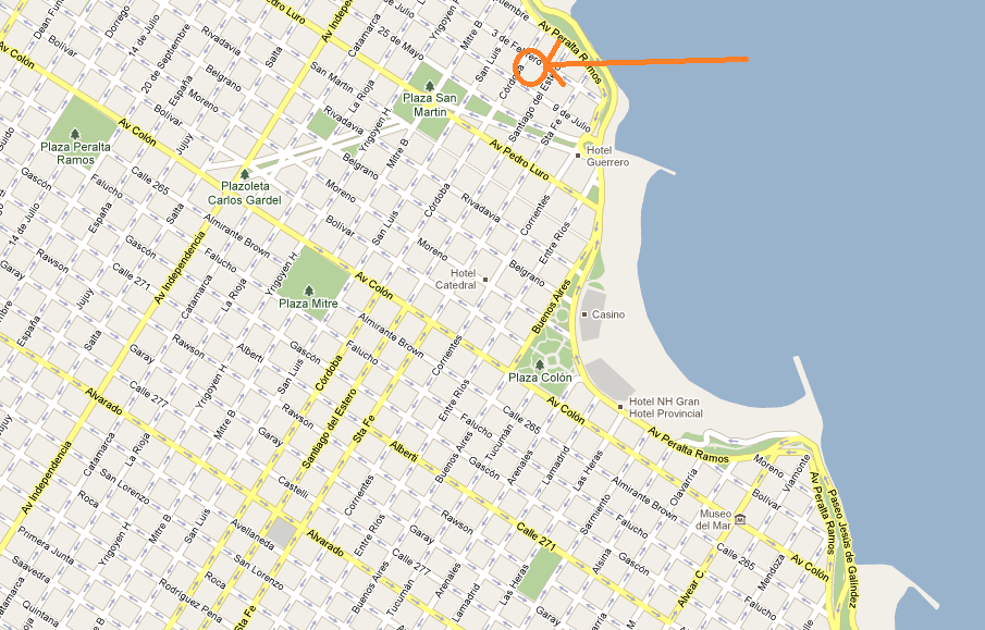 Algunas Iglesias: Mar del Plata - Capilla Santa Cecilia