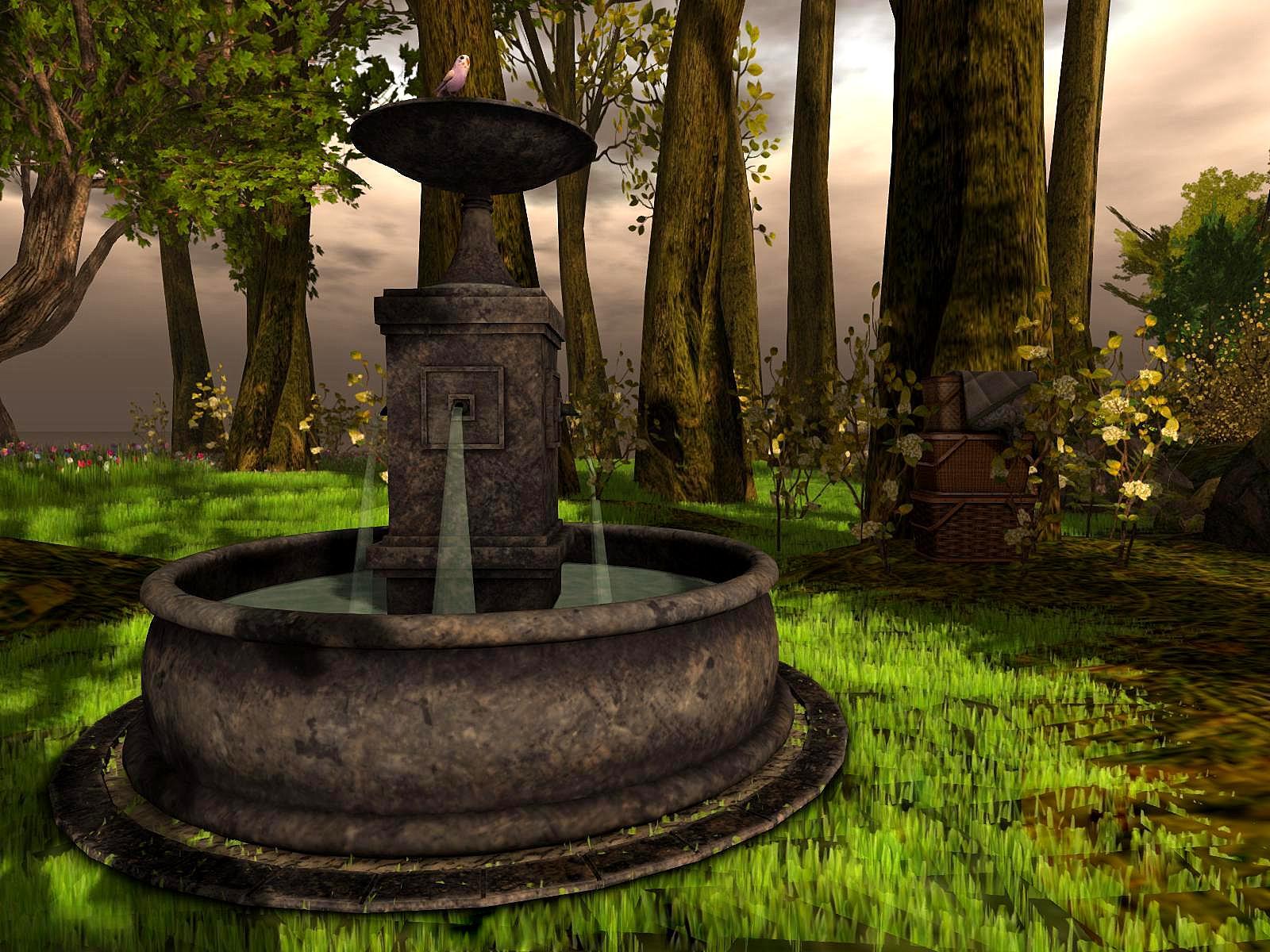 Fountain in the Forest - Arya's Heart