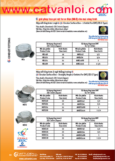 Liên hệ 0918206039 catvanloi.com ống luồn dây điện thép trơn tròn JISC ...