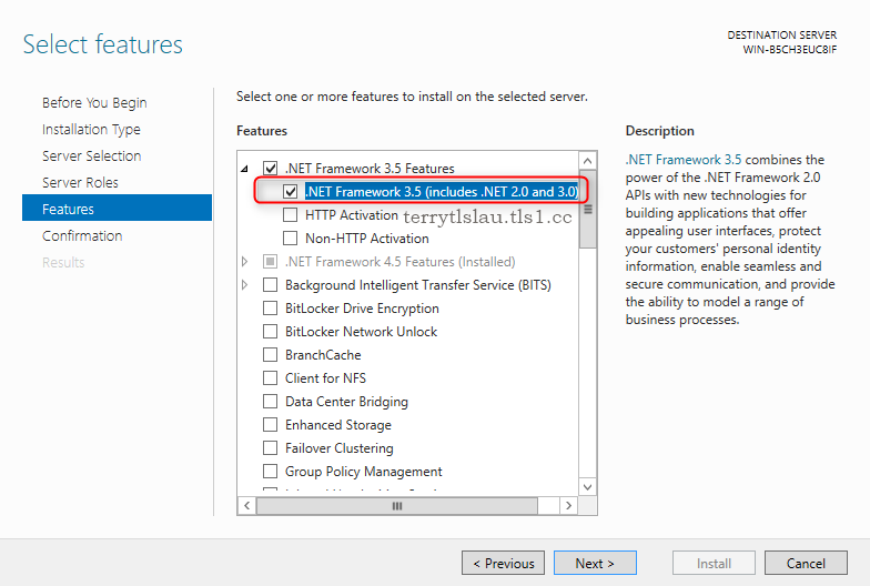 Terry L@u's blog: Installing Microsoft .NET Framework 3.5 in Windows ... Terry L@u's blog: Installing Microsoft .NET Framework 3.5 in Windows ...