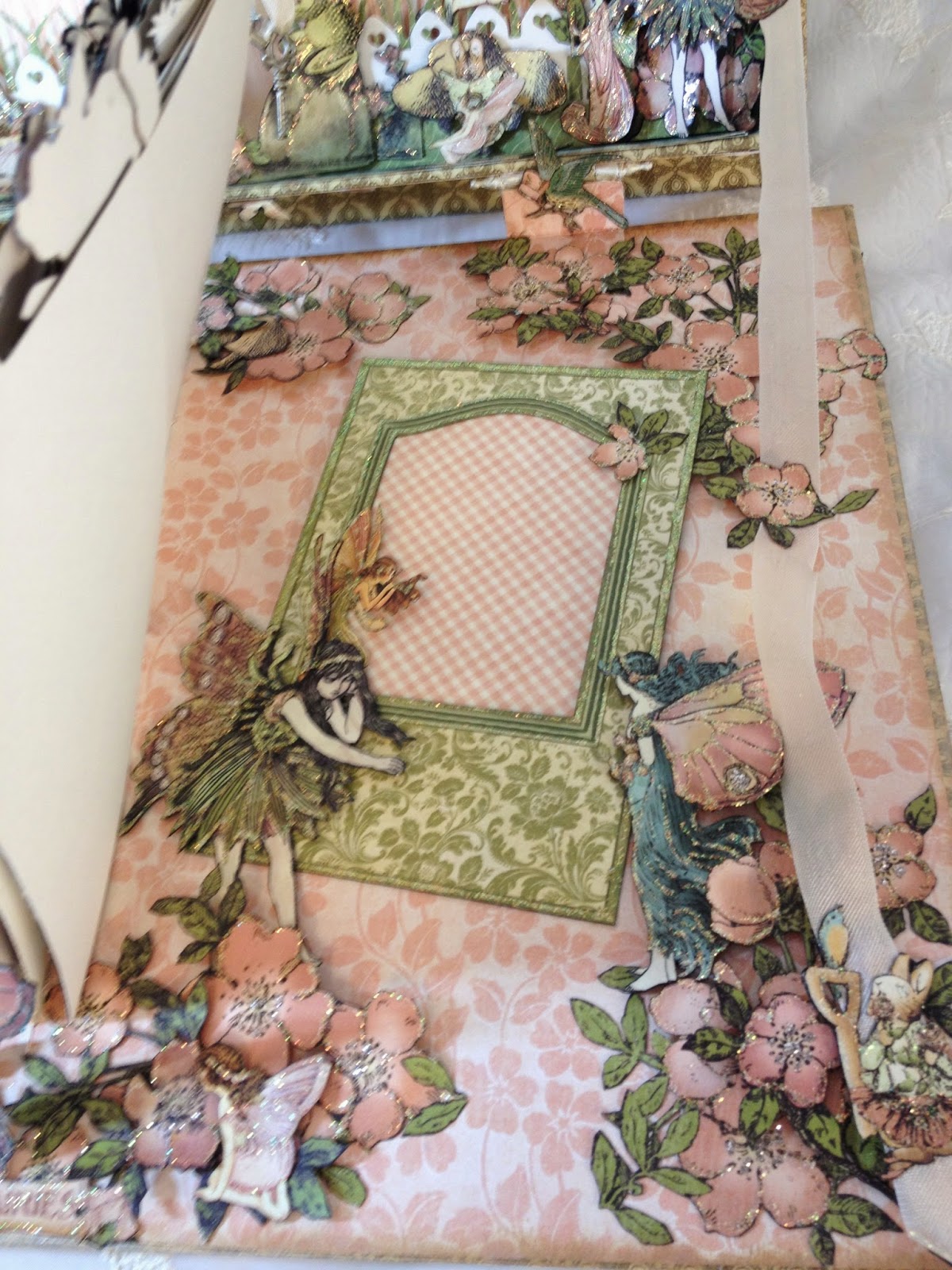 Boxed mini album featuring Graphic 45 Once upon a springtime | annes ...