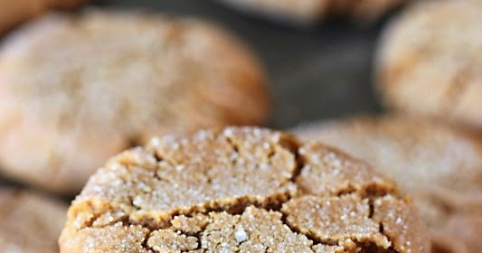 Molasses Crinkles | The Kitchen is My Playground