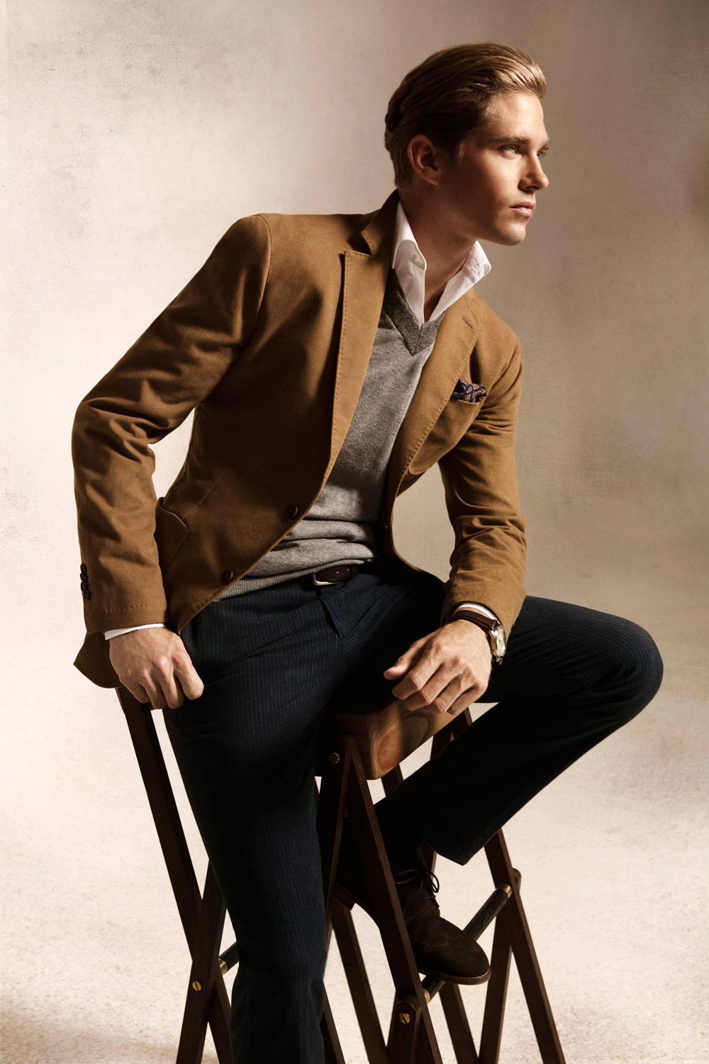 Madeleine Rose Yen: Simple Coat For Men's | Massimo Dutti September ...