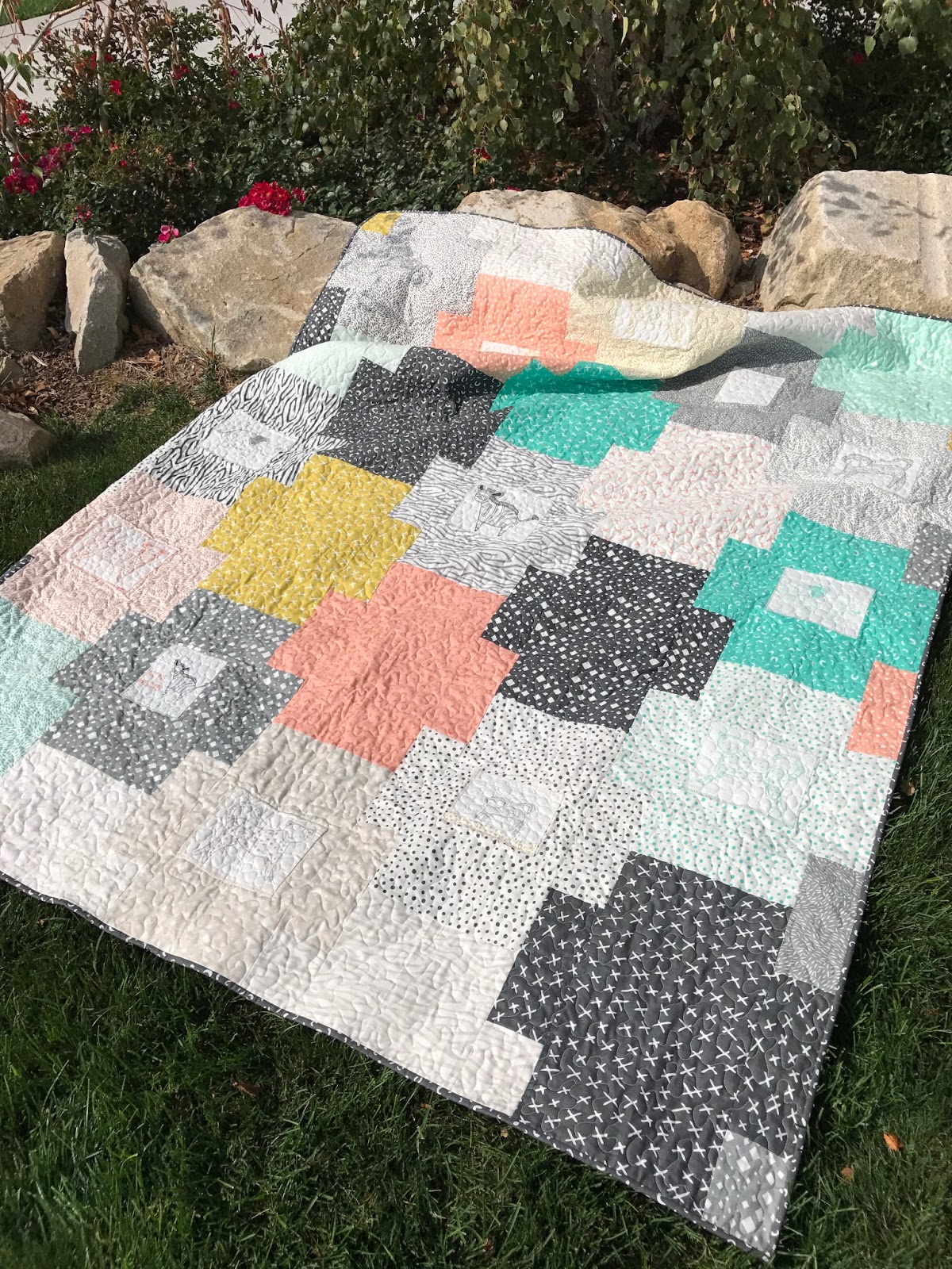 dream quilt create: Cobblestone Quilt for Fat Quarter Shop