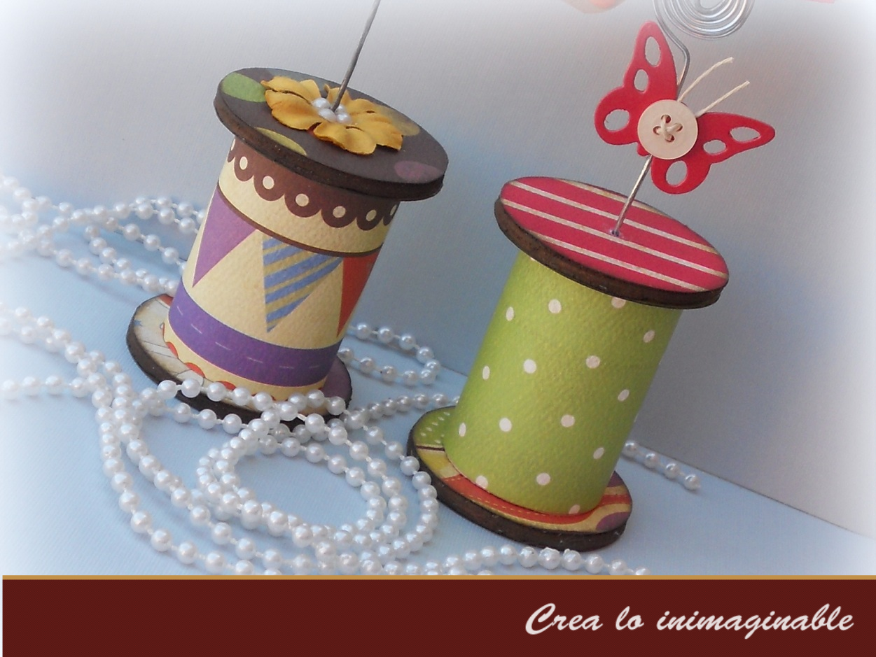 Crea lo inimaginable: ¡¡¡Carretes de hilo!!!!