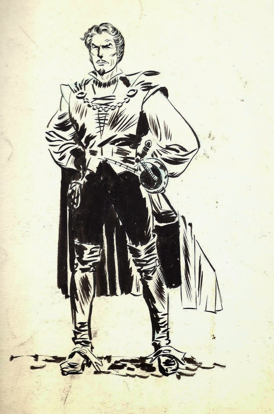 The ALEX TOTH archives: TOTH - Draws, Undated.
