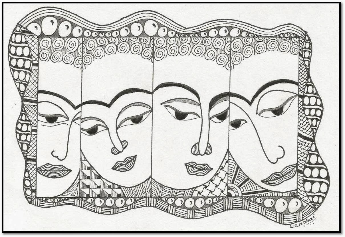 Journey Through Zentangle Art: New Tangle