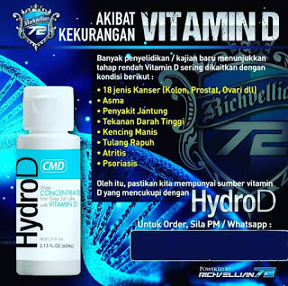 REVELL : CMD HYDRO D 120ML & 30ML - ISTIMEWA DAN TERBAIK UNTUK ANDA