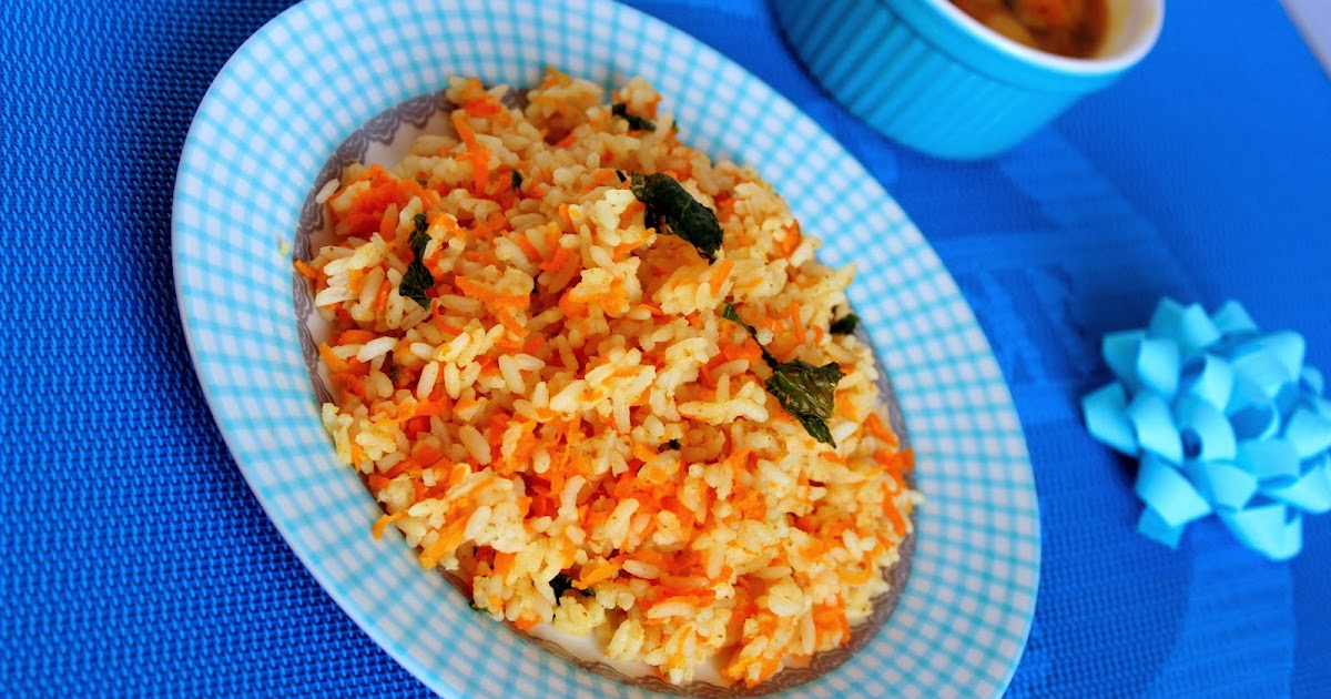 The Noisy Kitchen : Carrot Rice