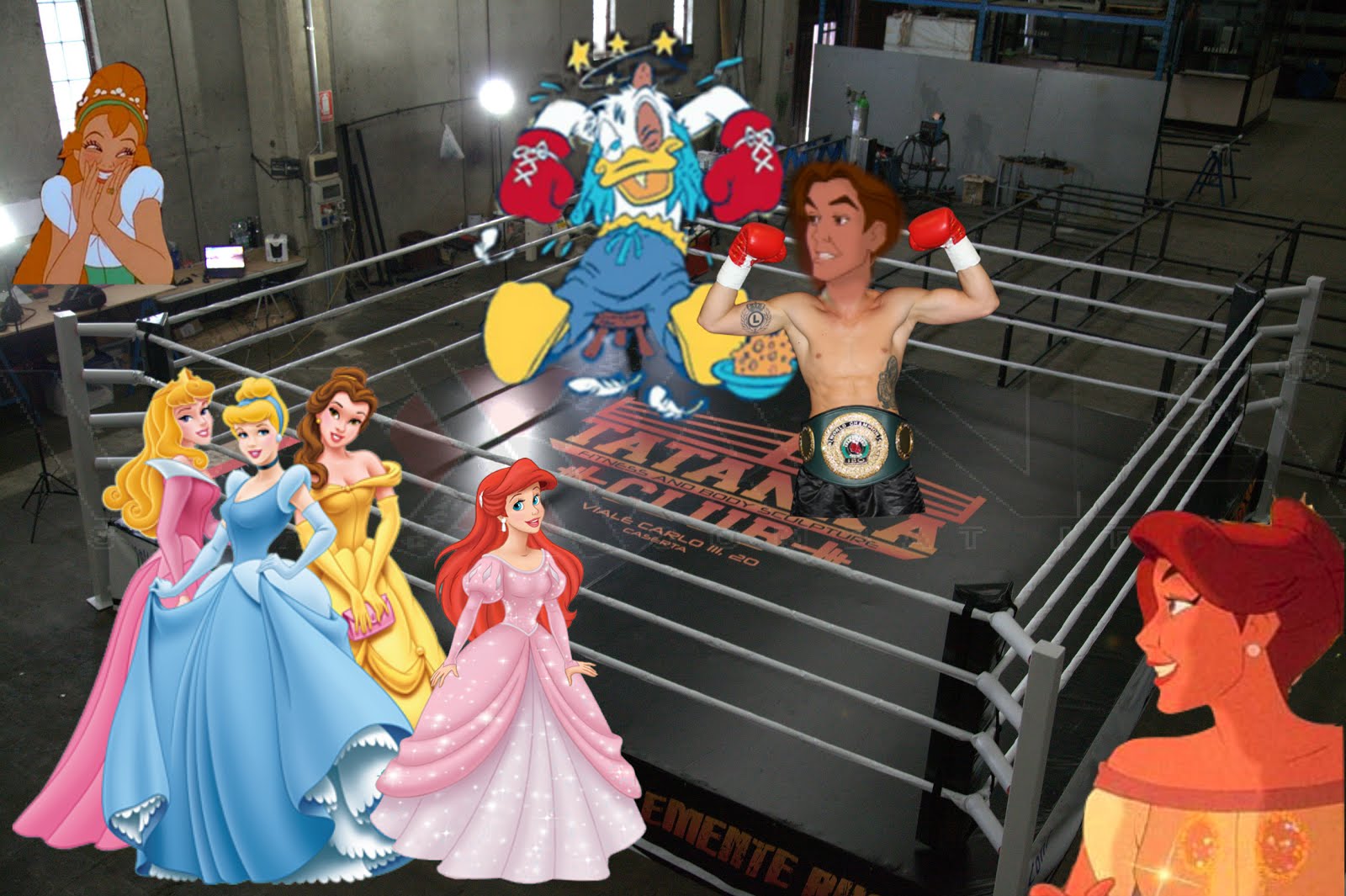 Disney and Non-Disney Crossover: Boxing: Donald Duck vs. Dimitri ...