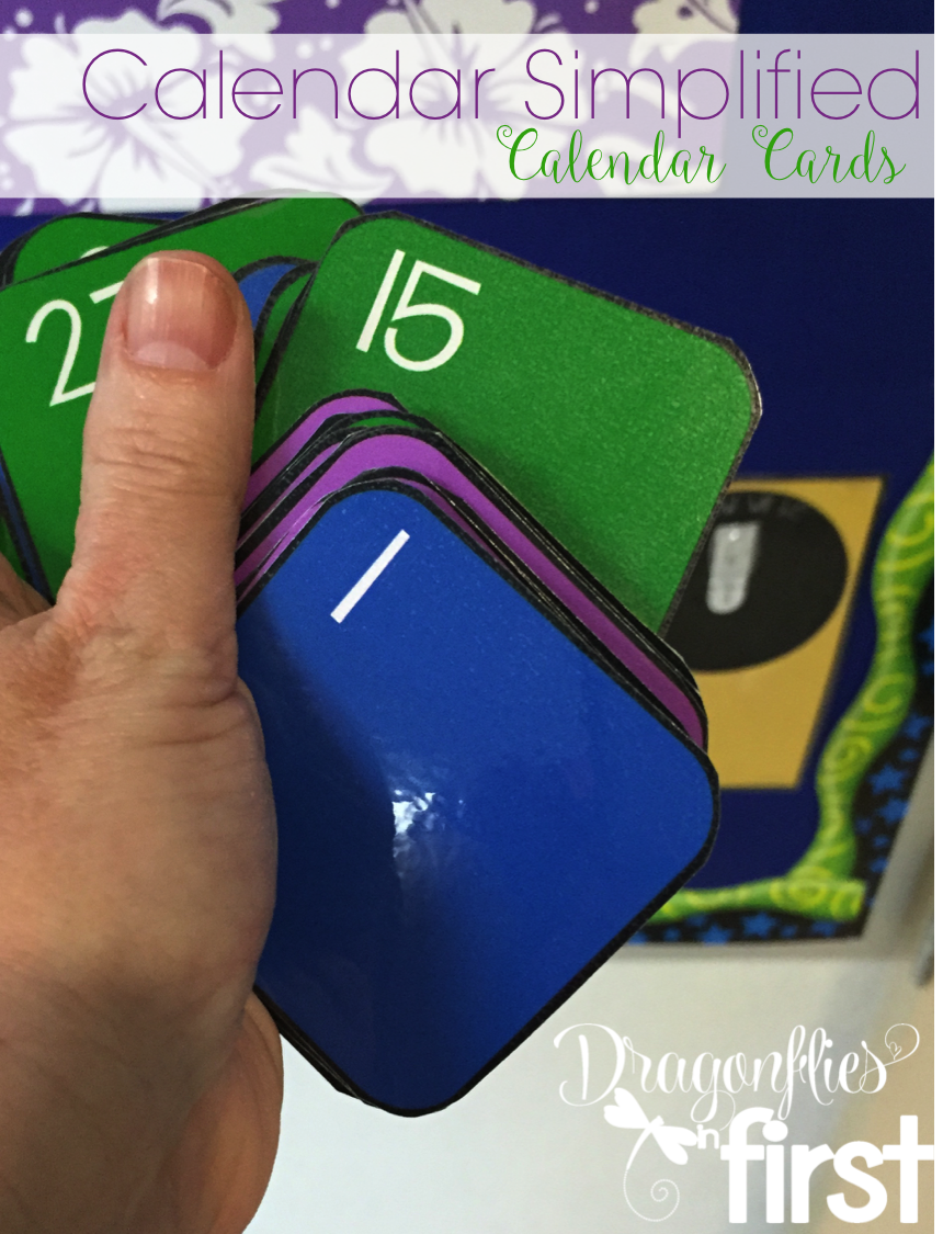 Calendar Simplicity and Bright and Bold Classroom Essentials – Traci ...