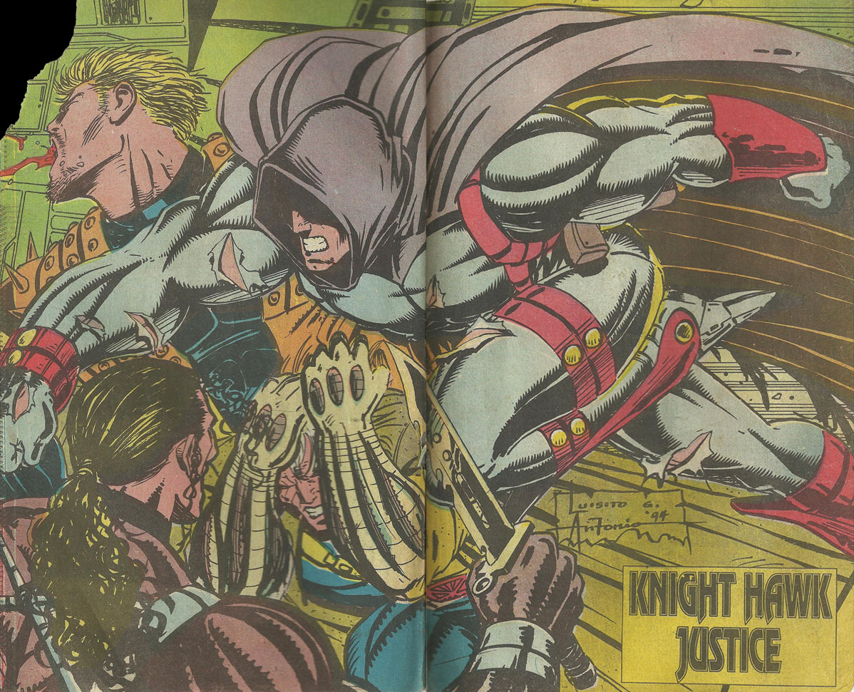 Pinoy Superheroes Universe: KNIGHT HAWK JUSTICE