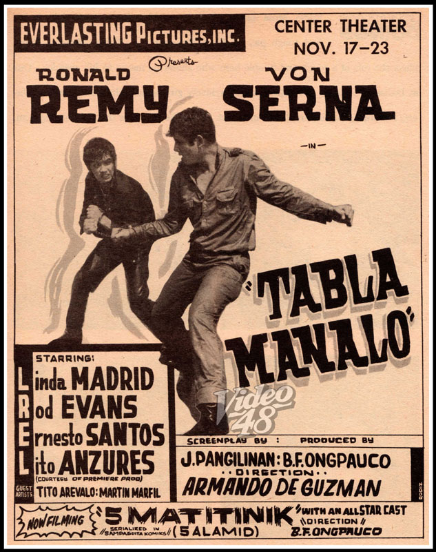 Video 48: THE MOVIES OF RONALD REMY (MOVIE ADS CIRCA 1959-62)