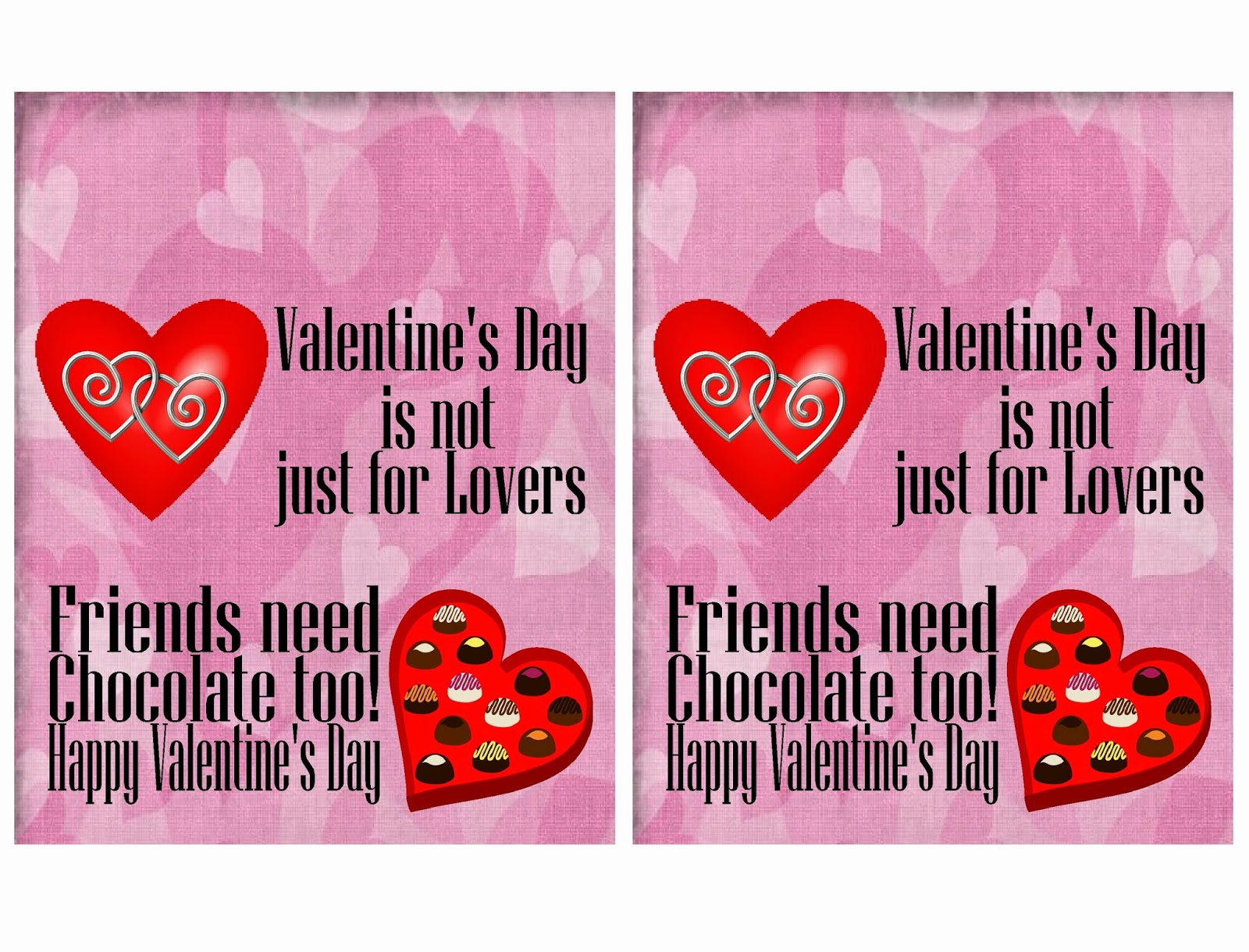 DIY Party Mom: Friends Valentine Candy Bar Wrapper Printable