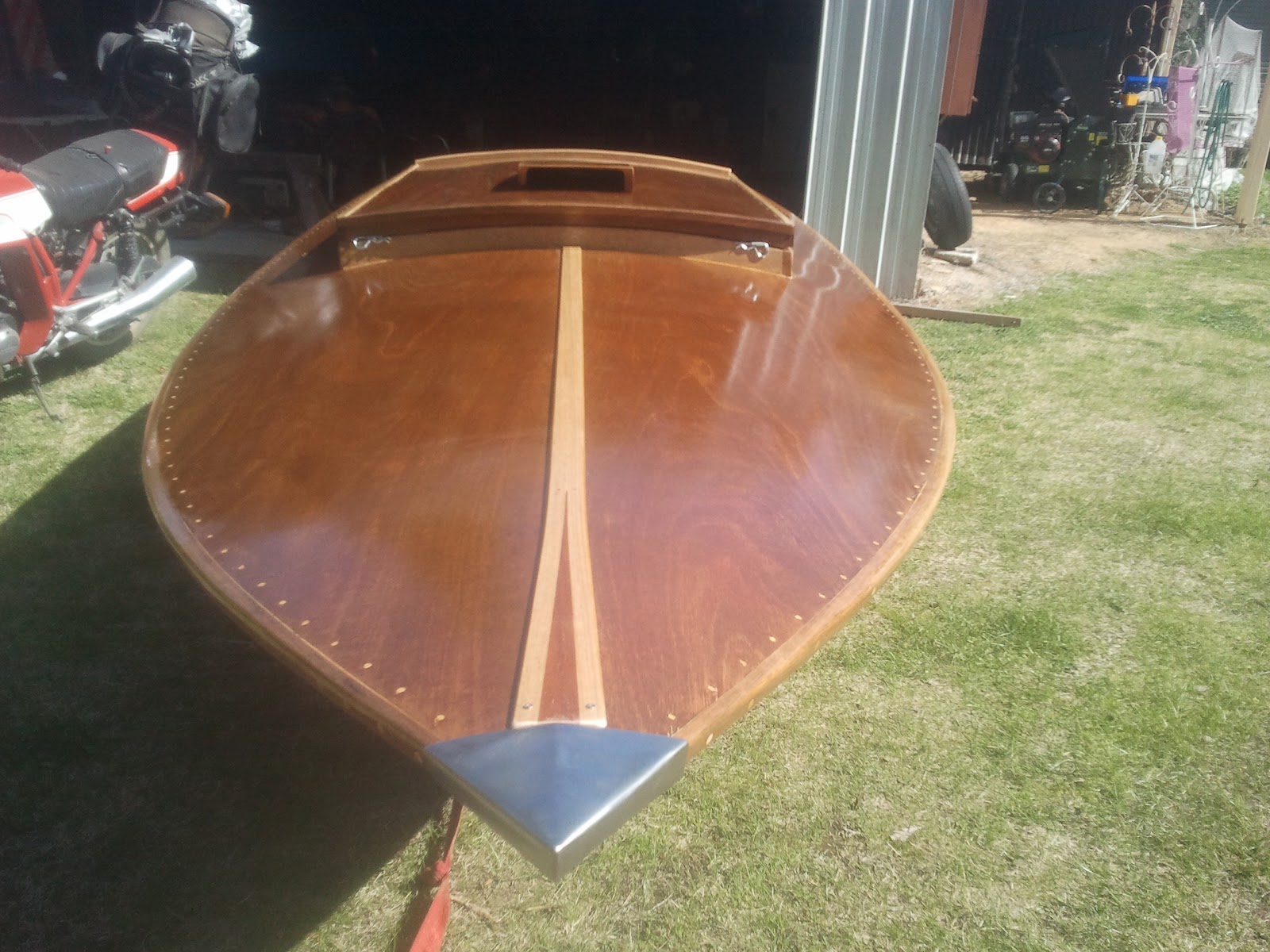 AUSSIE SKIBOATS: update;'LIL HOT ROD SKIFF