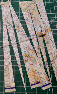 Art with Kids: Paper Map Beads