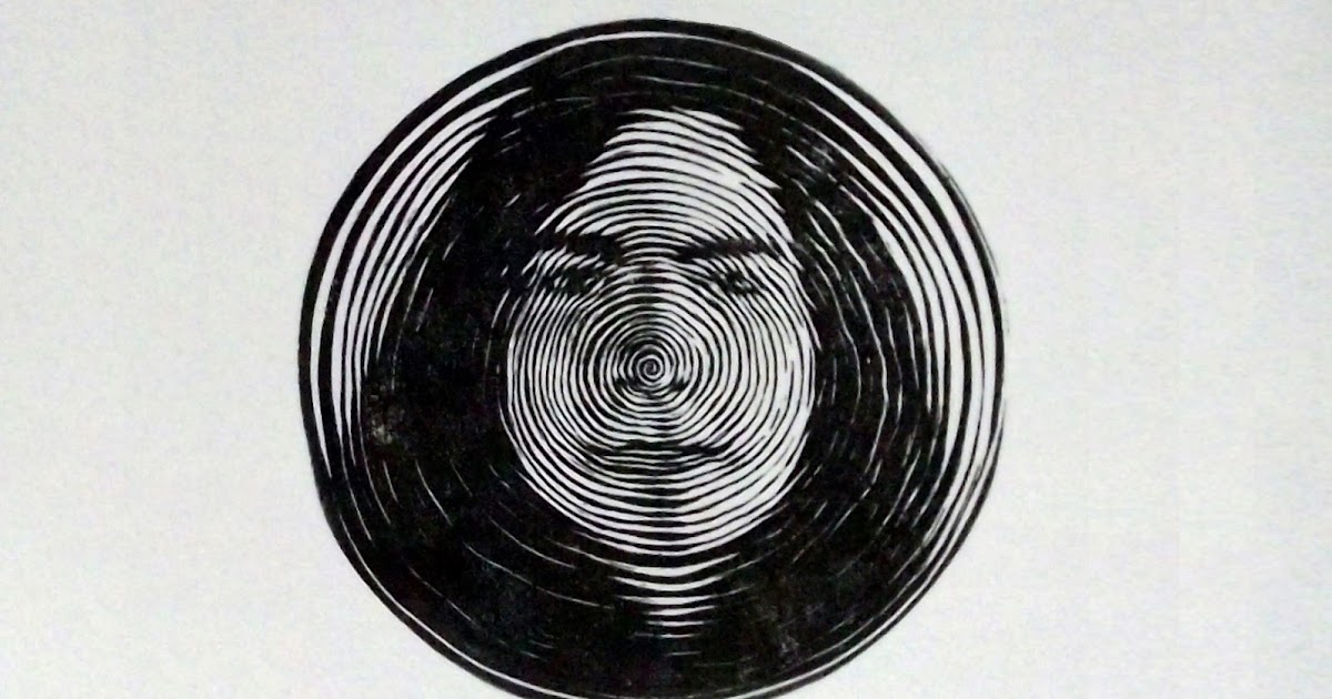 The Wood Engraver: Spiral line engraving