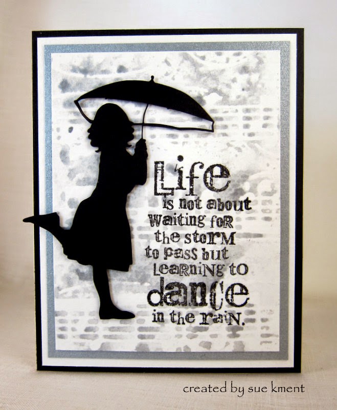 Sue's Stamping Stuff: Dance In the Rain-WOYW?W