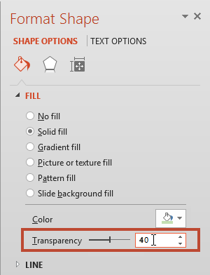 Luc's PowerPoint blog: Make text transparent in PPT 2013, individual ...